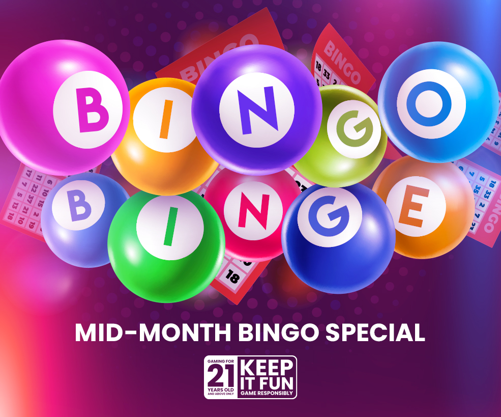 BINGO BINGE (MID-MONTH BINGO 2023) | Newport World Resorts
