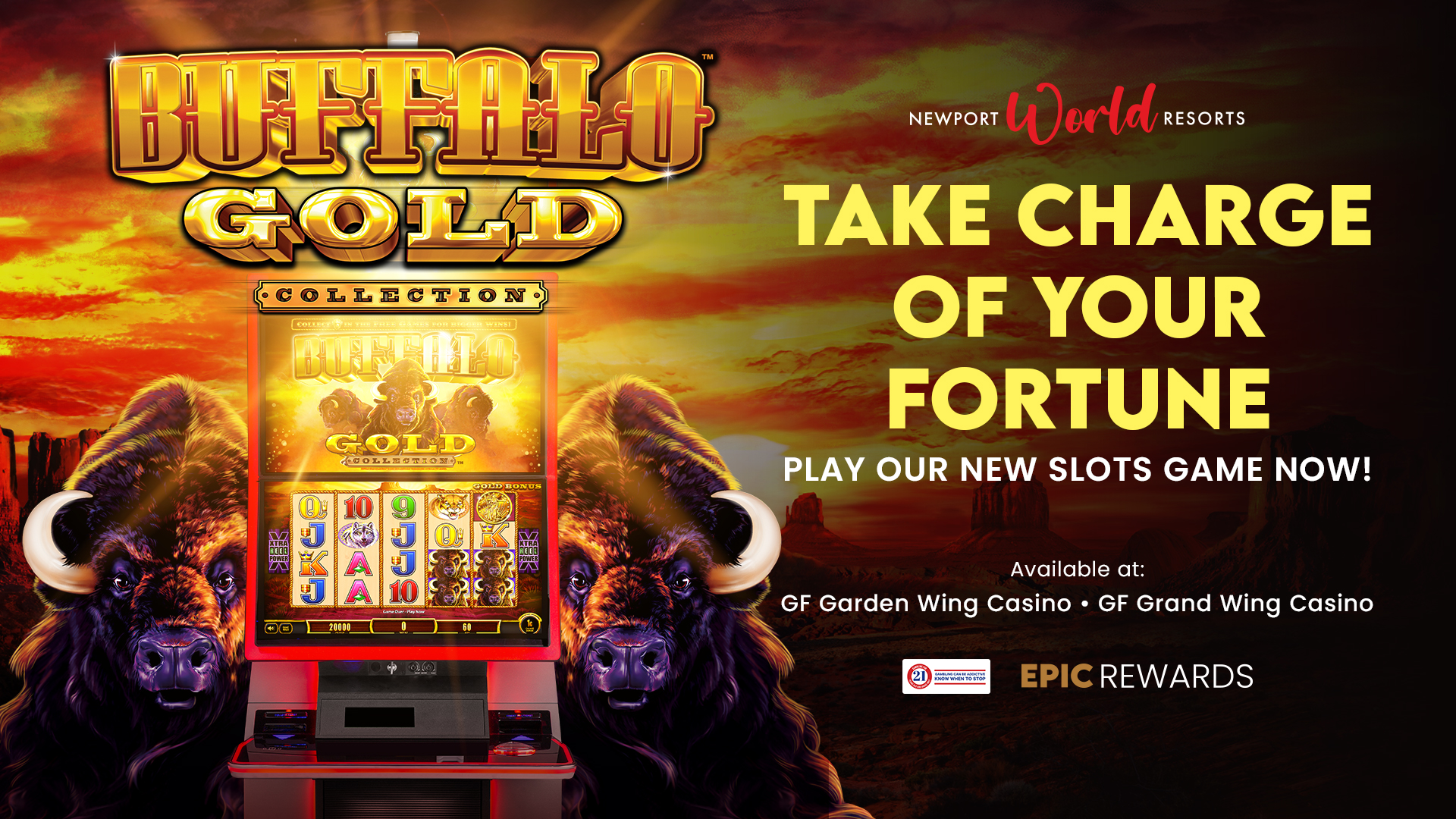 BUFFALO GOLD | Newport World Resorts